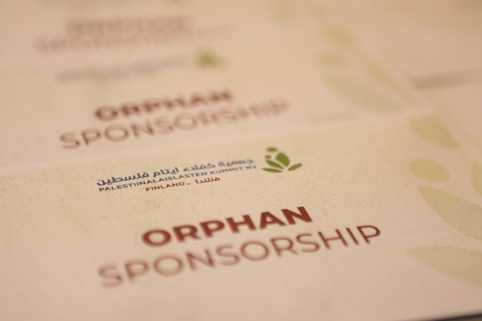 Education Program - Palestinian Orphans Association
